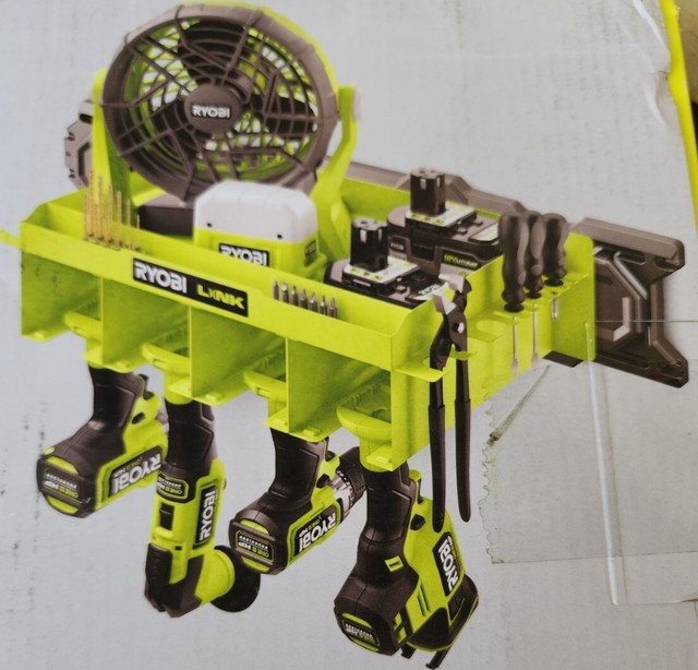 RYOBI LINK MODULAR STORAGE SYSTEM TOOL ORGANIZER SHELF STM401 for sale ...