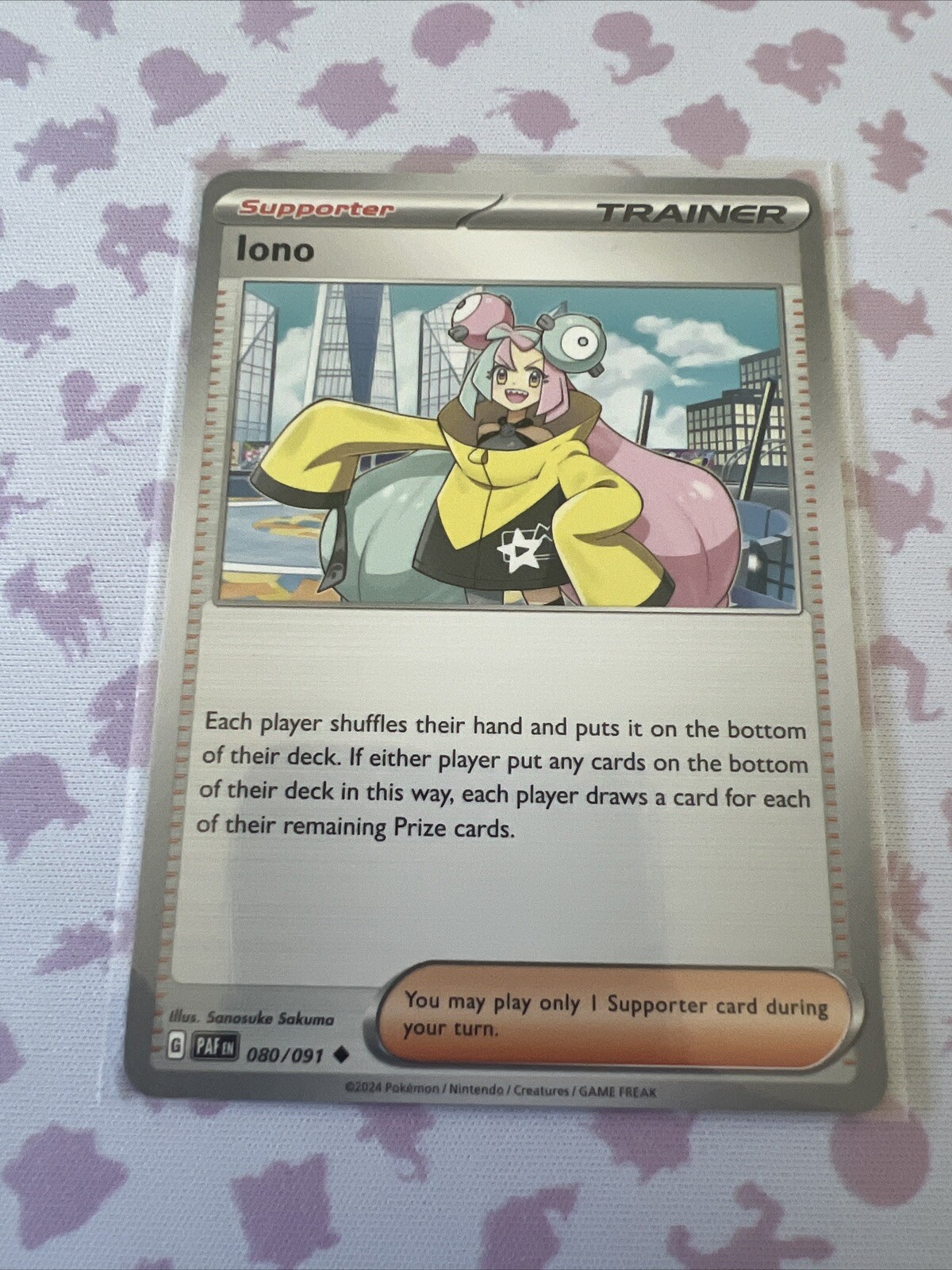 IONO 080/091 PALDEAN FATES POKEMON TCG | eBay