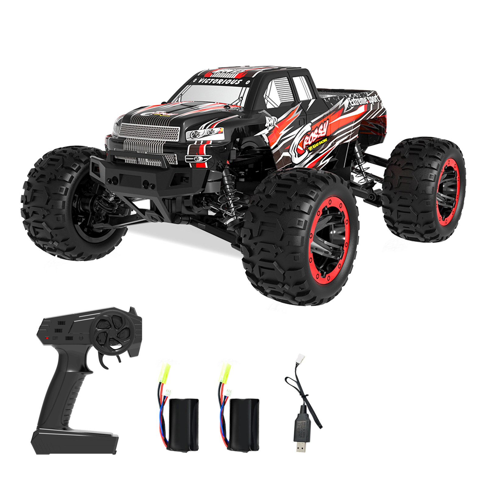 1/16 2.4GHz 4WD RC Racing Car 40KM/H High Speed Off Road Crawler ...
