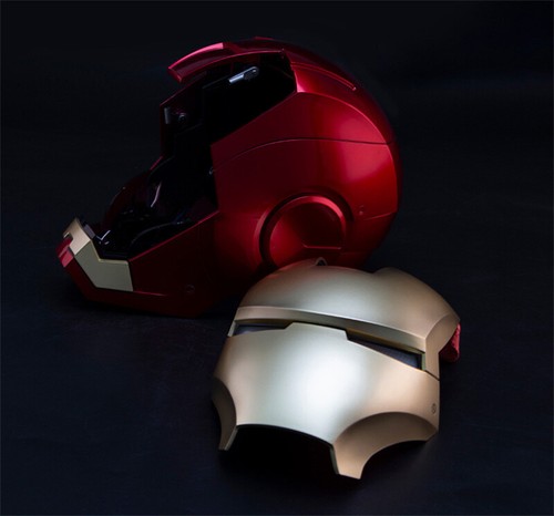 Iron Man Helmet Voice Control Jarvis Opening Closing Mask MK7 Wearable ...