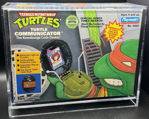 Vintage Playmates Toys TMNT Turtle Communicator SEALED New w/ Display ...
