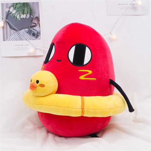 请吃红小豆吧 红小豆 Plush Doll Cute HongXiaoDou Red Bean Throw Pillow Stuffed ...