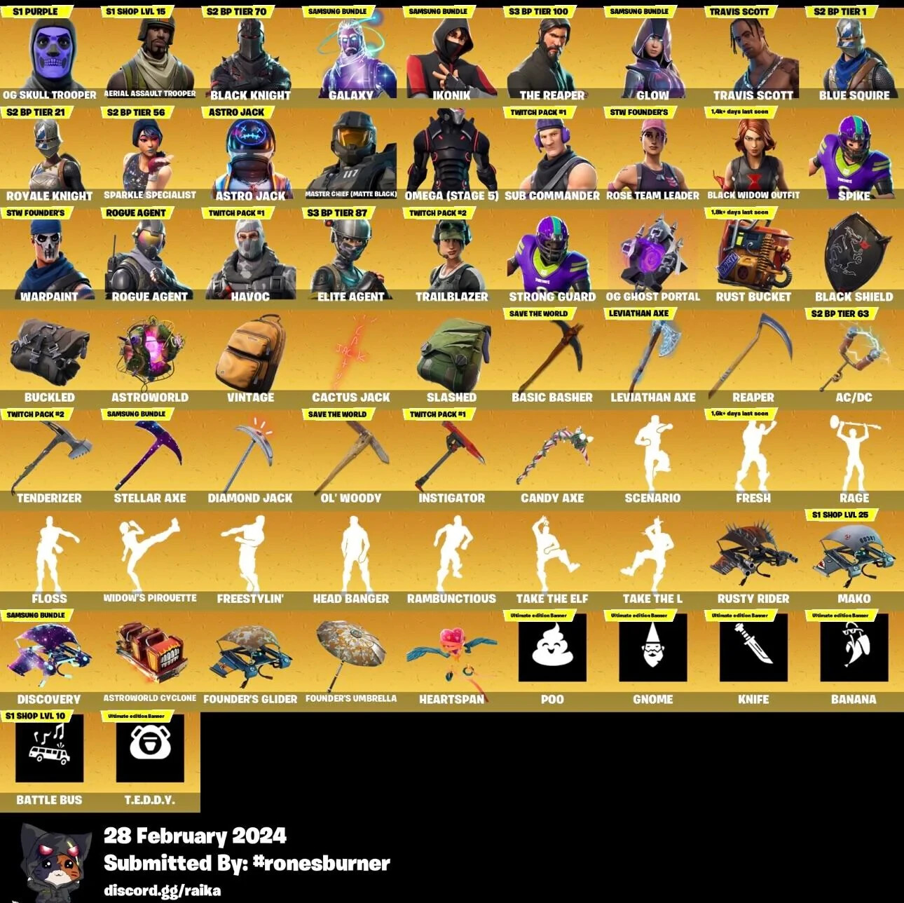 stacked og fn acc | eBay