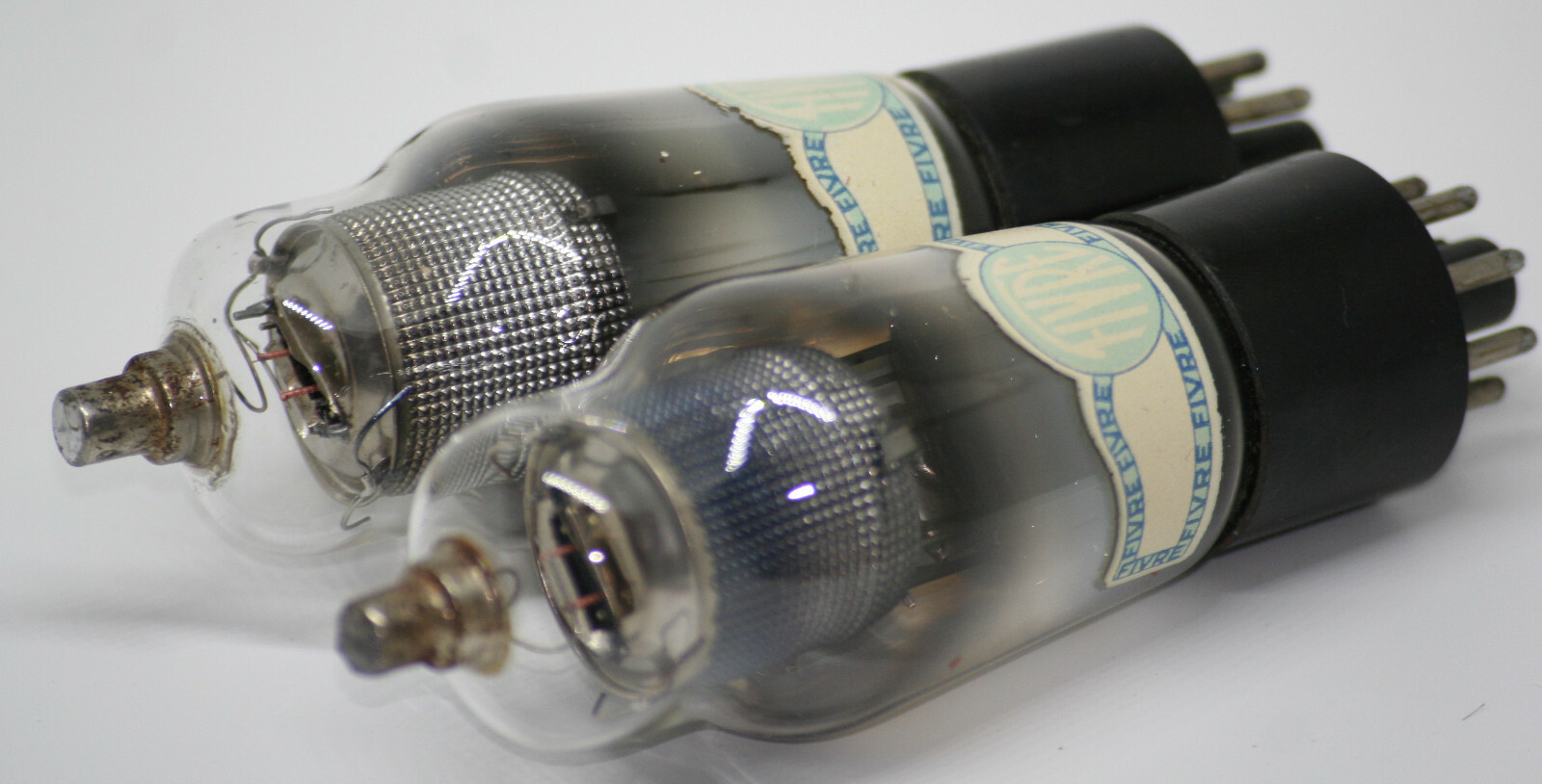 6J7G FIVRE TUBE MESH SHIELD PAIR TRIODE ITALY VALVE PREAMP KTZ63 348A ...