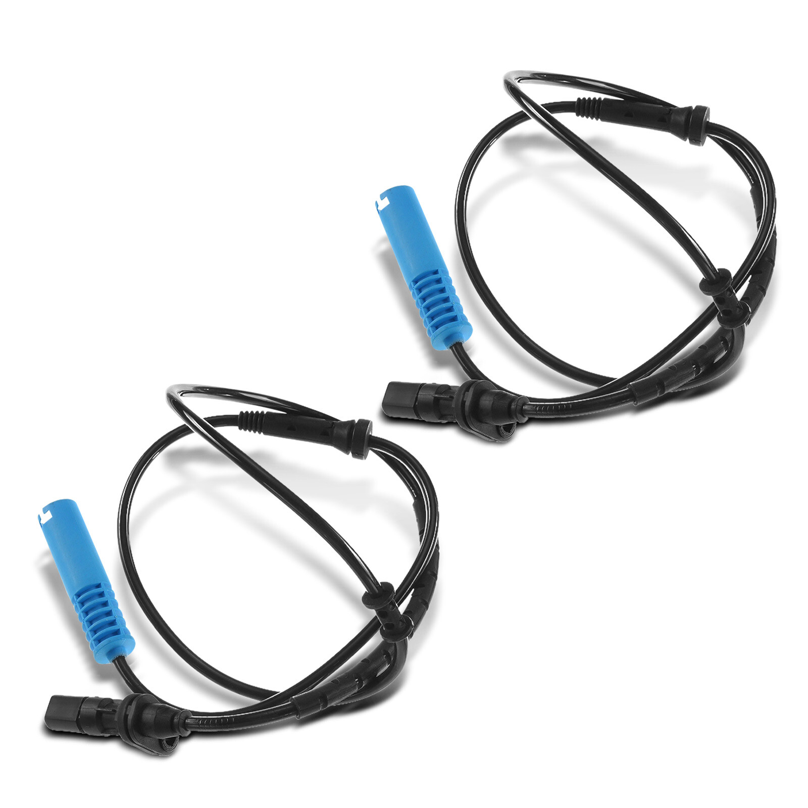 2x LH RH Rear ABS Wheel Speed Sensors for BMW E38 E52 730i 740i 750i ...