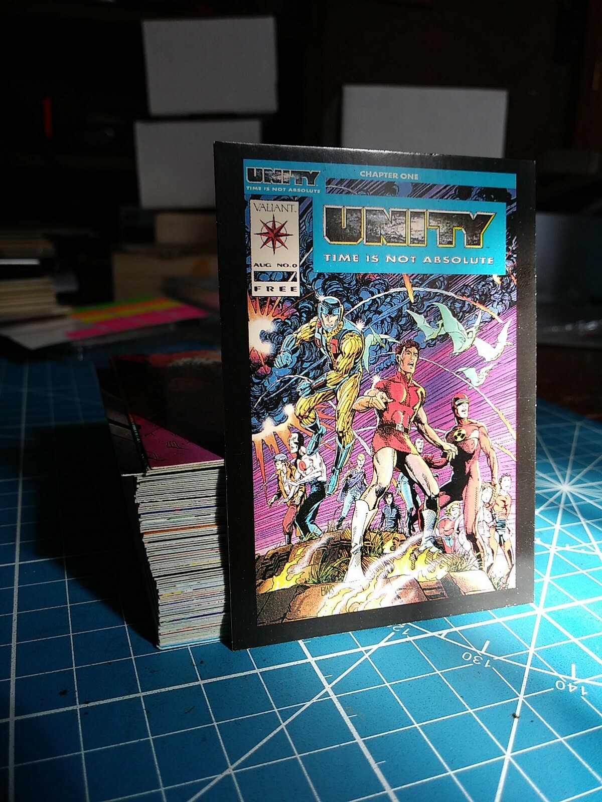 UNITY: TIME IS NOT ABSOLUTE (Comic Images/1992) COMPLETE BASE CARD SET ...