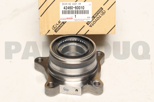 4246060010 Genuine Toyota HUB & BEARING ASSY, REAR AXLE, LH 42460-60010 ...