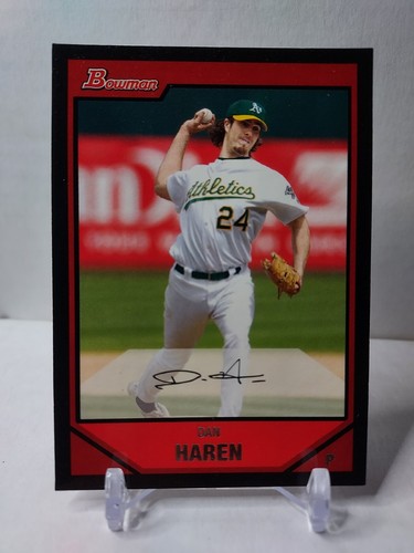 2007 Bowman Baseball #56 Dan Haren Oakland Athletics | eBay