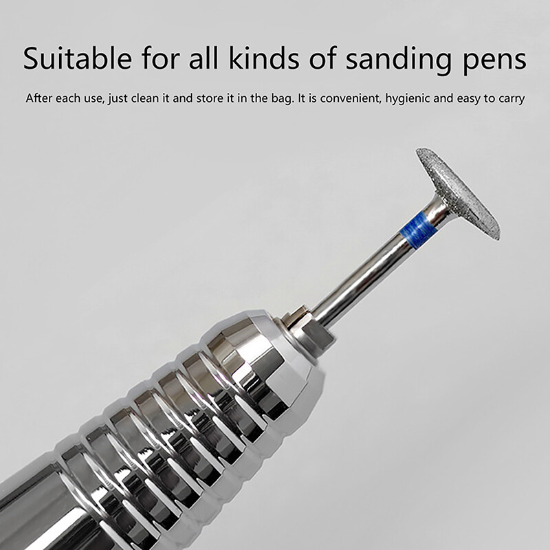 Nail Drillt-Shaped Grinding Head File Grinding Head Emery Manicure ...