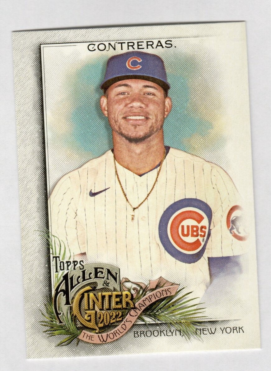 2022 Topps Allen & Ginter Willson Contreras #84 Chicago Cubs | eBay