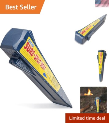 Sure Split Wedge - 5lb Alloy Steel Wood Splitting Tool for Effortless ...