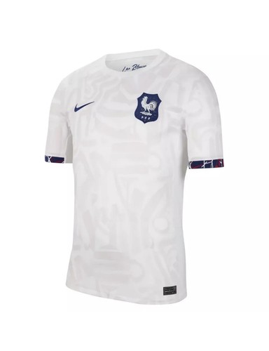 Nike FFF France Soccer Jersey World Cup Away Top DR3961-100 Men's Size ...