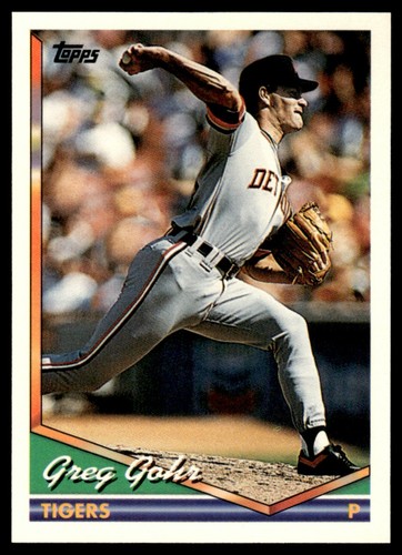 1994 Topps Greg Gohr Detroit Tigers #711 | eBay