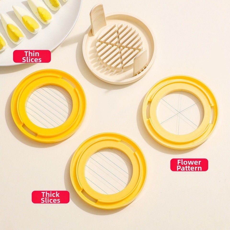 Food Presentation For Party Appetizers Egg Slicer Stainless Steel ...