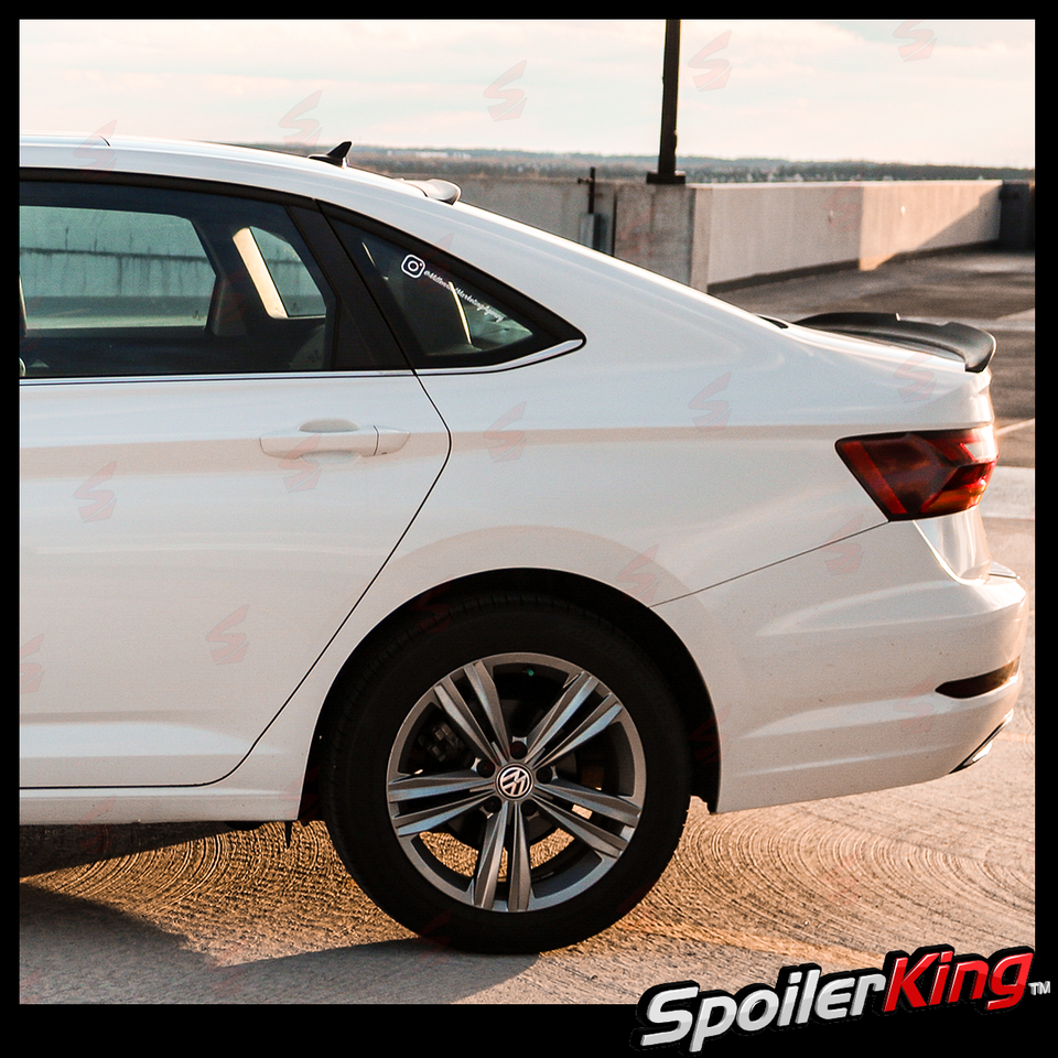 COMBO Rear Trunk & Rear Window Spoiler Fits VW Jetta MK7 2019-on 284QC ...