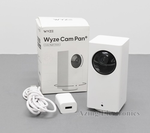 Wyze Cam Pan V2 WYZECP2 1080p Wi-Fi Indoor Camera with Color Night ...