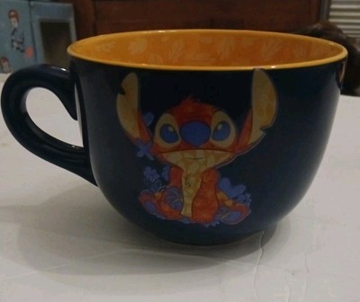 Lilo and stitch soup mug 22 oz new authentic cup new disney mickey ...