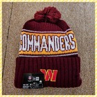 WASHINGTON COMMANDERS NFL FOOTBALL BEANIE HAT. | eBay