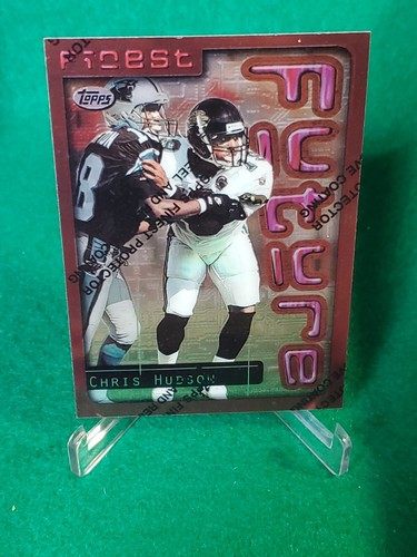 Chris Hudson 1996 Topps Finest Future #77 Jacksonville Jaguars | eBay