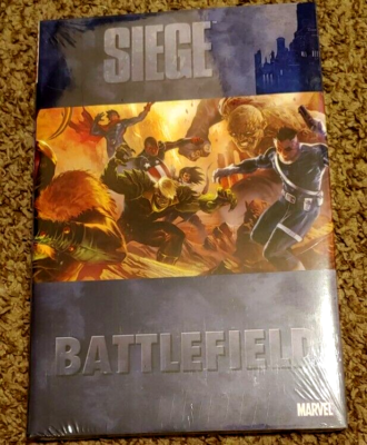 SIEGE: BATTLEFIELD Marvel, 2010 Hardcover Trade NEW! SEALED! Graphic ...