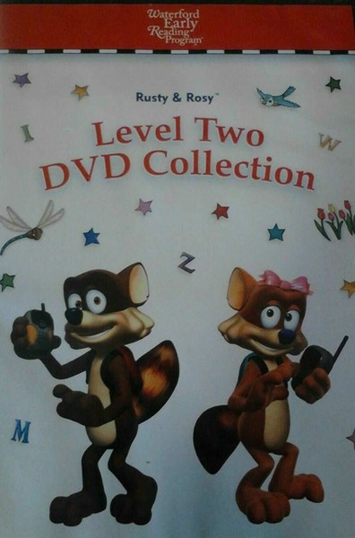 4 DVD Set Waterford Early Reading Program Rusty & Rosy Level Two 2 for ...