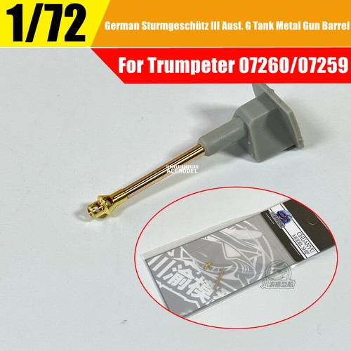 1/72 German Sturmgeschütz III Metal Gun Barrel Muzzle Brake for ...