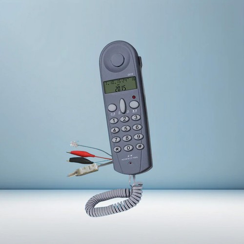 Grey Telephone Phone Butt Test Tester Cable Set Tool Line FaultP7R2 | eBay