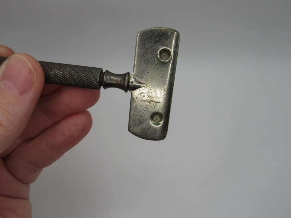 Vintage Wizard Razor Open/Close removable blade, Unique shape | eBay