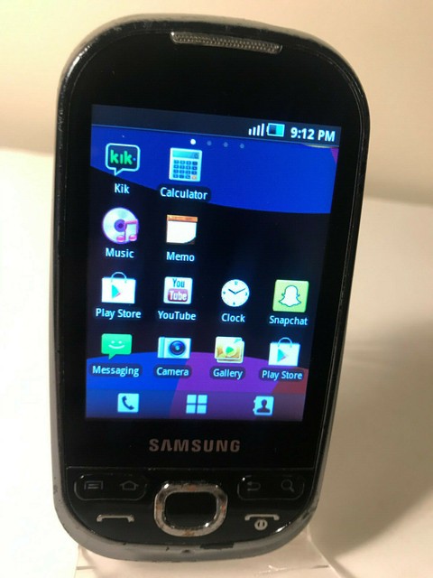 Samsung Galaxy Europa GT-I5500 - Ebony Black (Unlocked) Smartphone ...