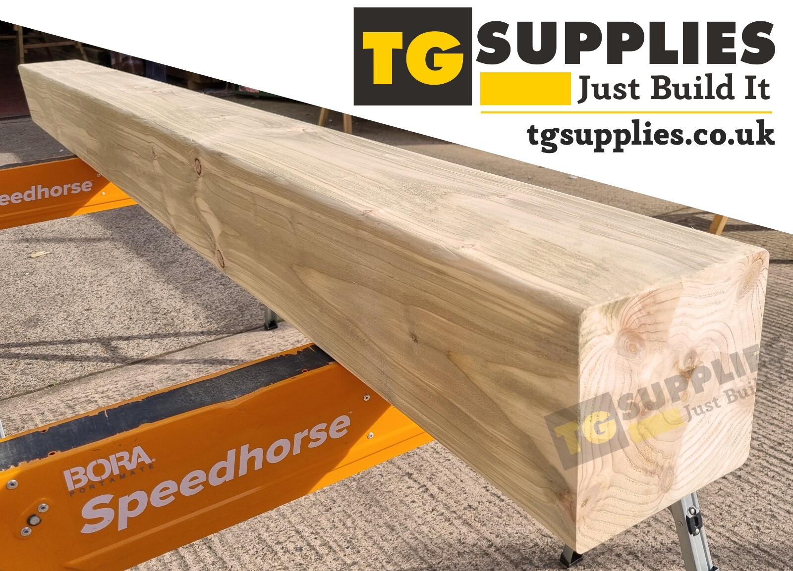 8x8 Treated Timber Planed Pergola Post Chunky Gazebo Carport Posts ...