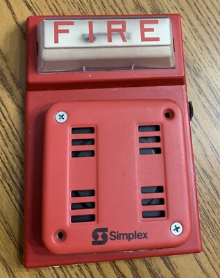 Fire Alarms - Simplex Fire Alarm Horn
