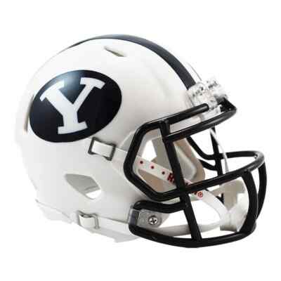 Brigham Young BYU Cougars NCAA Riddell Speed MIni Helmet New in Box | eBay