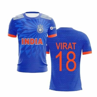 Indian Cricket Team Virat Kohli Jersey for 8- 9 years old kids US | eBay