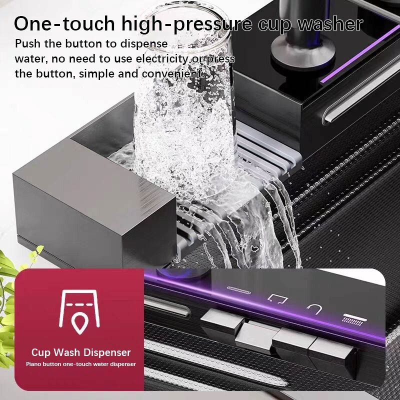 Single Bowl Stainless Steel Rectangular Kitchen Sink Undermount Pull ...