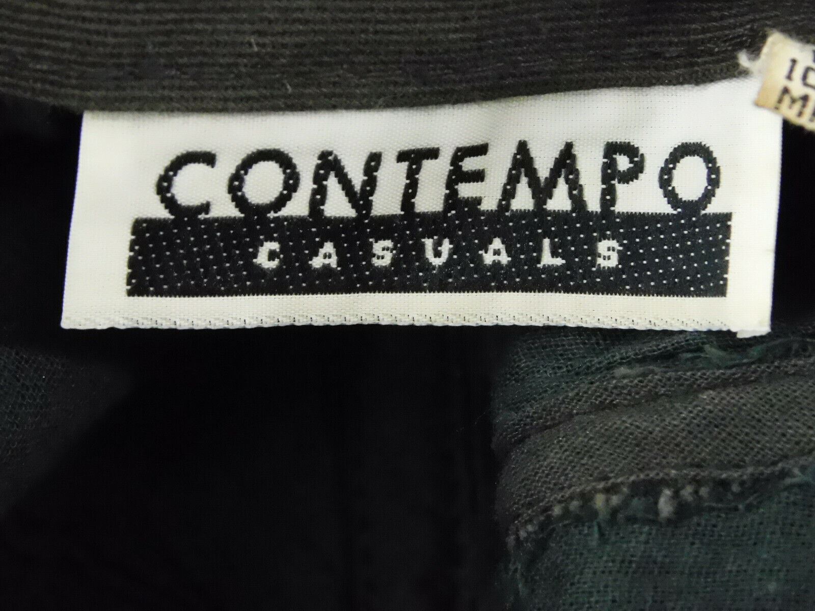 VINTAGE Contempo Casuals Fitted Cap Hat Womens M-L Bl… - Gem