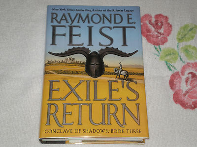 Exile's Return by Raymond E. Feist *Signed* 9780380977109| eBay