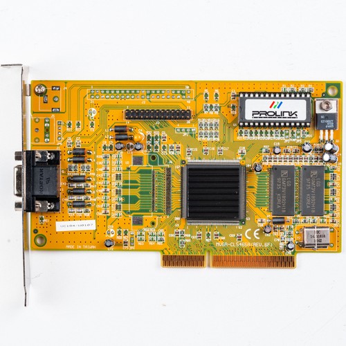 Cirrus Logic Pro Link CL5465 AGP 2x Graphics Card 2D 3D Windows 95 ...