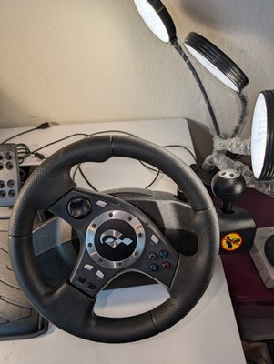 Logitech Driving Force Pro GT E-UJ11 Racing Wheel Only PC PS2 PS3 With ...