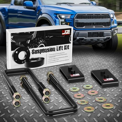 J2 For 04-17 Ford F-150 Carbon Steel 1" Rear Leveling Leaf Spring Lift ...