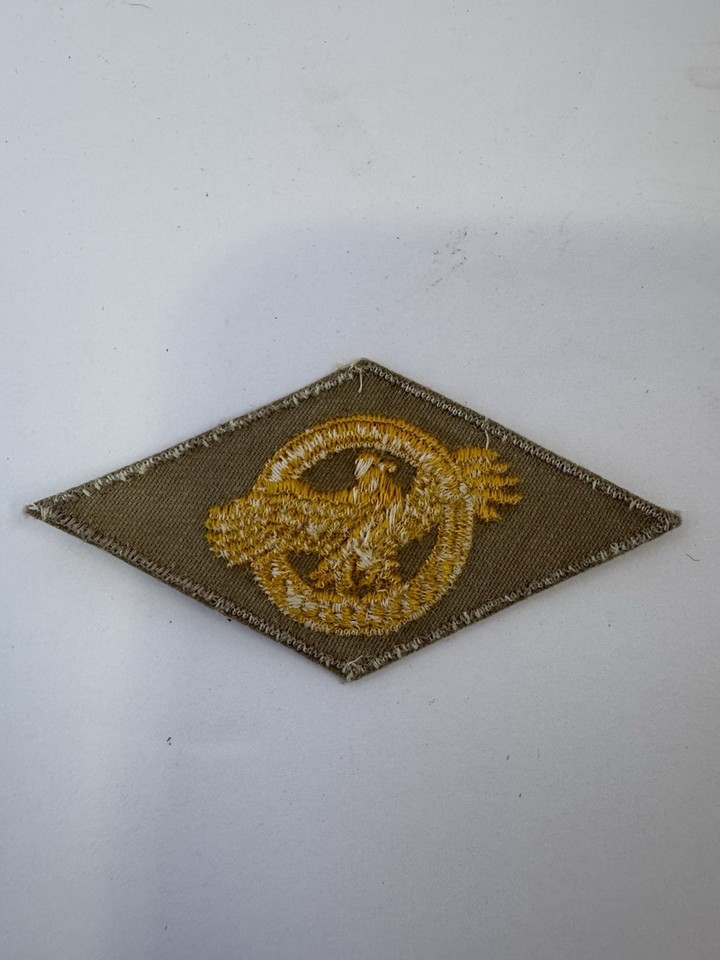 Original WW2 US Army Ruptured Duck Honorable Discharge Khaki Patch WWII ...