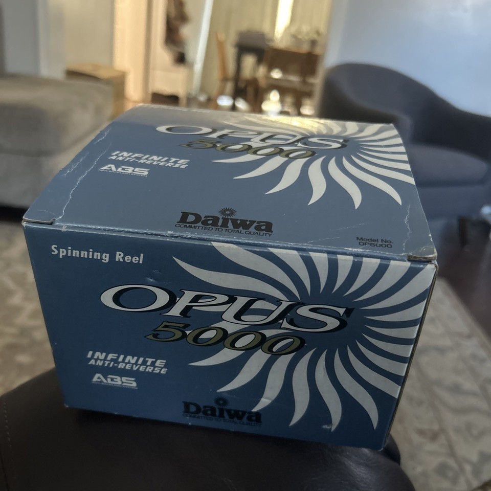 Brand New Daiwa Opus 5000 Saltwater Spinning Fishing Reel ABS With Box ...