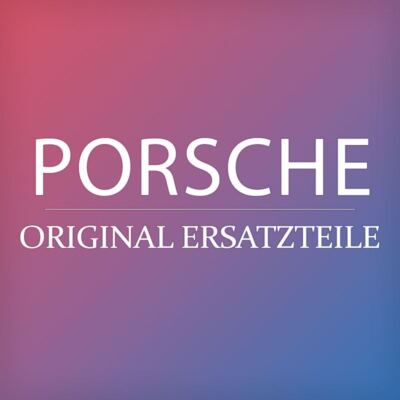 Original PORSCHE Entlüftungsleitung für Kraftstoffbehälter 94811002063 ...