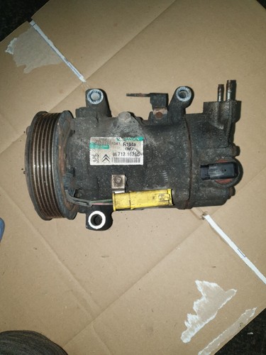 PEUGEOT 208 308 3008 CITROEN DS3 C3 C4 1.6 AC AIRCON PUMP COMPRESSOR ...