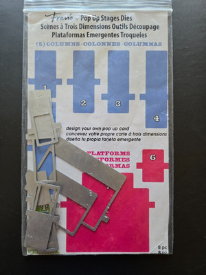 Fran's Pop-Up Stages Dies for Cardmaking from Stampendous | eBay