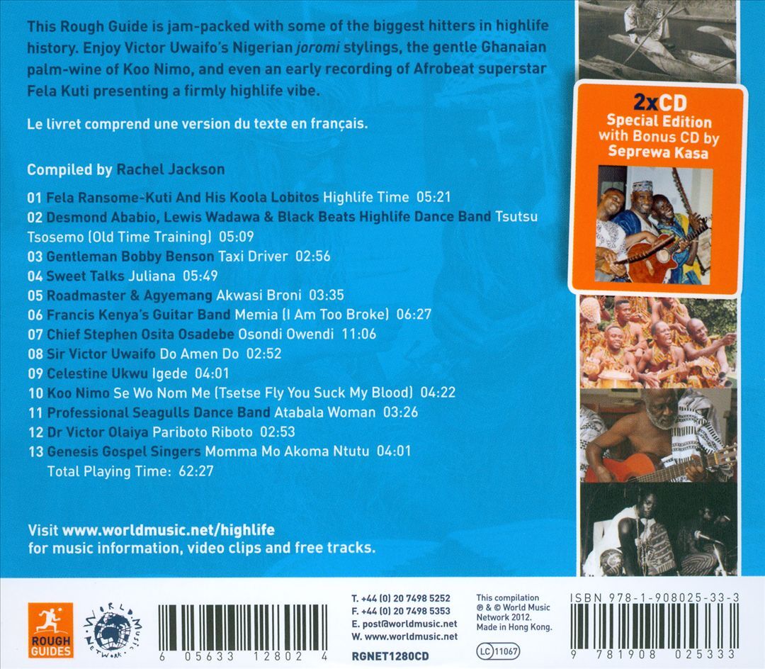 VARIOUS ARTISTS - THE ROUGH GUIDE TO HIGHLIFE [SECOND EDITION] [DIGIPAK ...