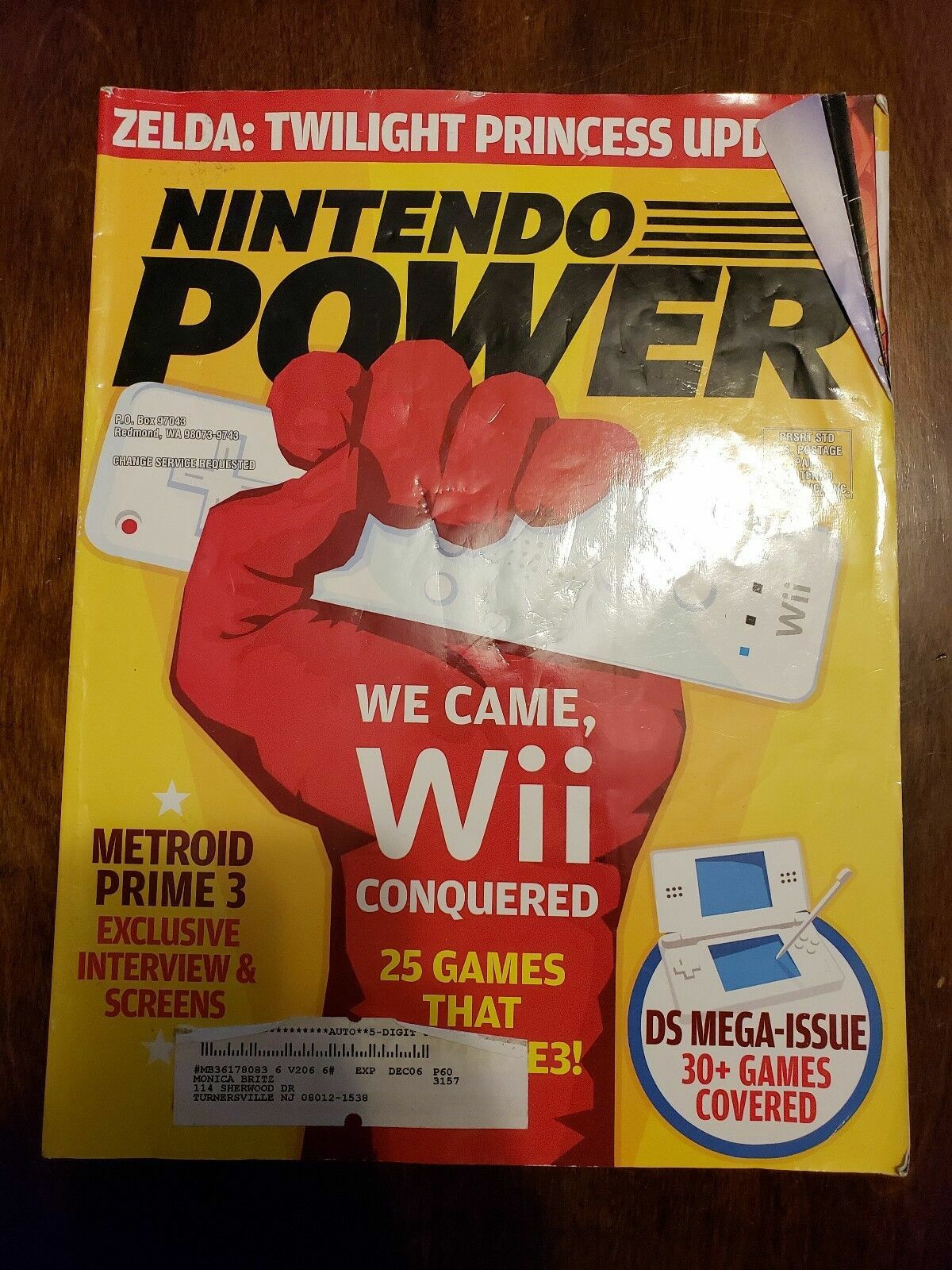 NINTENDO POWER - WE CAME, WII CONQUERED - AUGUST 2006 | eBay