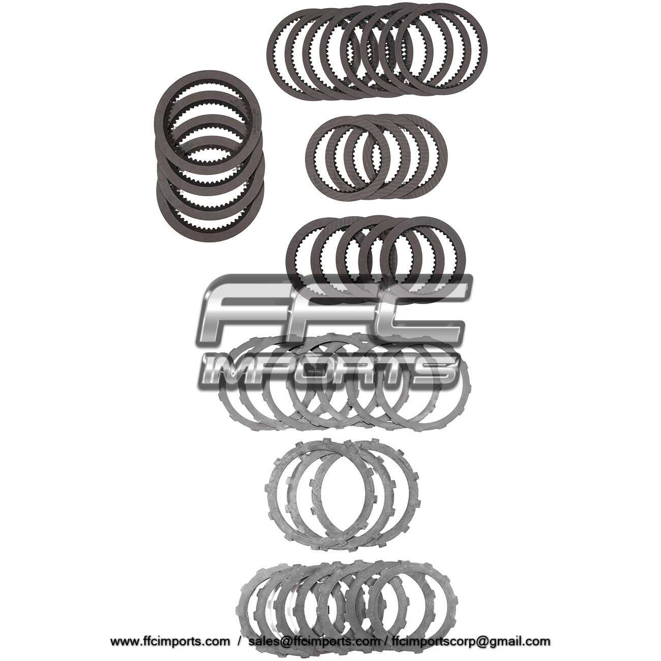 A500 40RH 42RH 42RE 44RE Transmission Friction Steel Clutch Kit 88-UP ...