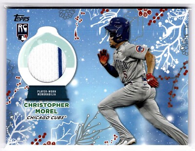 2023 Topps Christopher Morel #RC-CMO RC Patch Chicago Cub | eBay