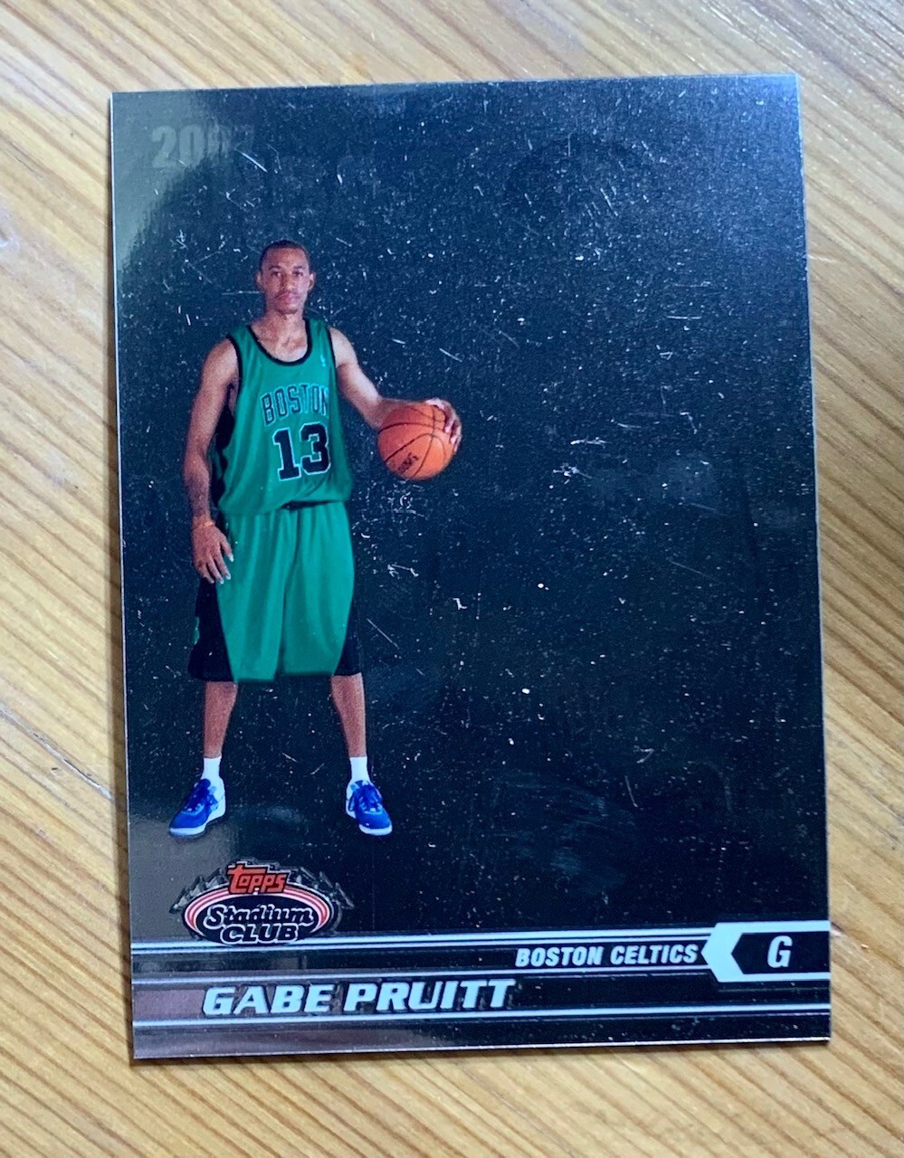 2007-08 Topps Stadium Club Holo Rookie Gabe Pruitt RC Celtics 463/1999 ...
