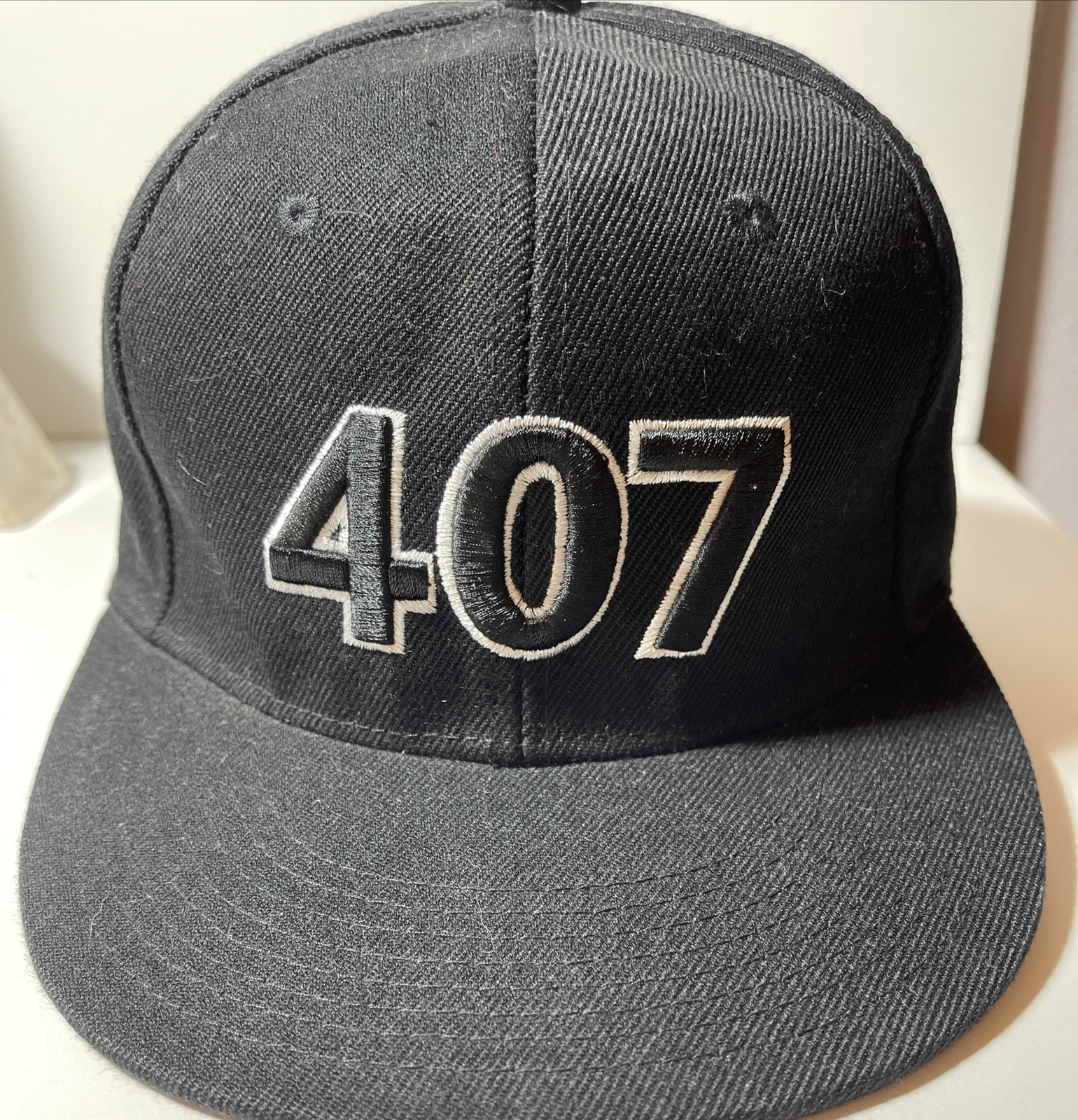 EAGLE CREST “407” Orlando Area Code SnapBack Baseball Cap Hat Size Small 7 1/8 | eBay